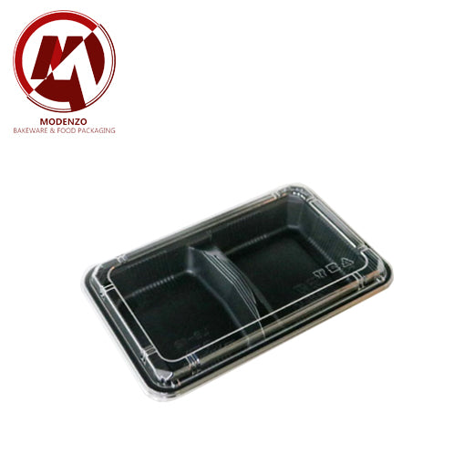 Bento Lunchbox + Pet Lid BL 9x7 2C — Modenzo Food Packaging